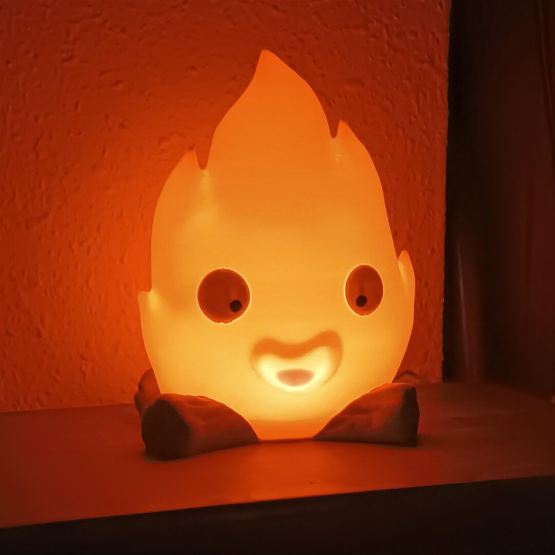 Fire Demon Lamp - Etsy