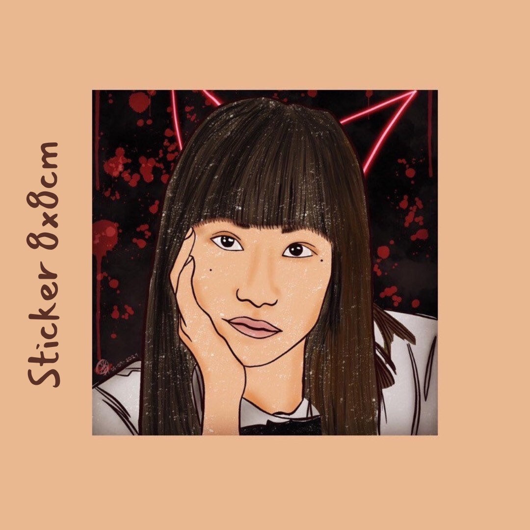 Sticker 8x8cm Girl From Nowhere nanno Thai Netflix Series - Etsy