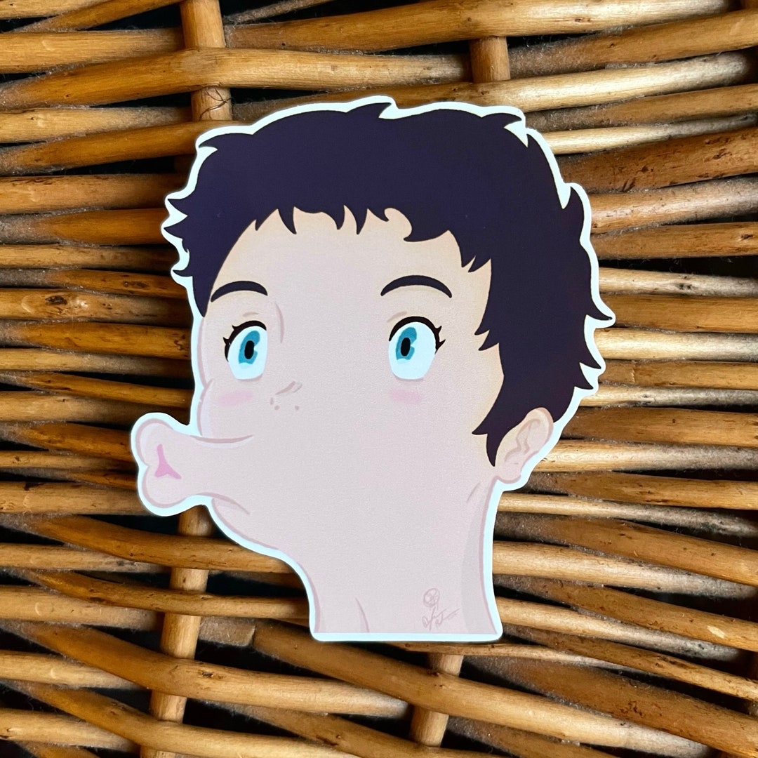 Die Cut Sticker 2.5cm Kikurin kikuko Funny Face - Etsy