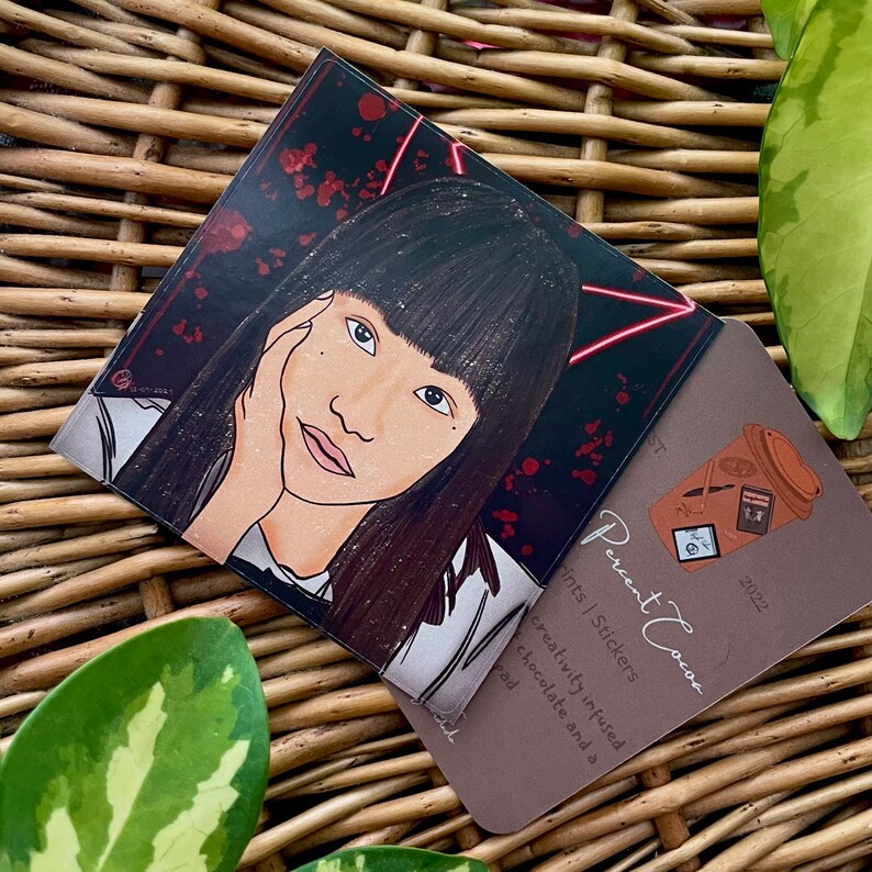 STICKER 8x8cm Girl From Nowhere nanno Thai Netflix Series - Etsy