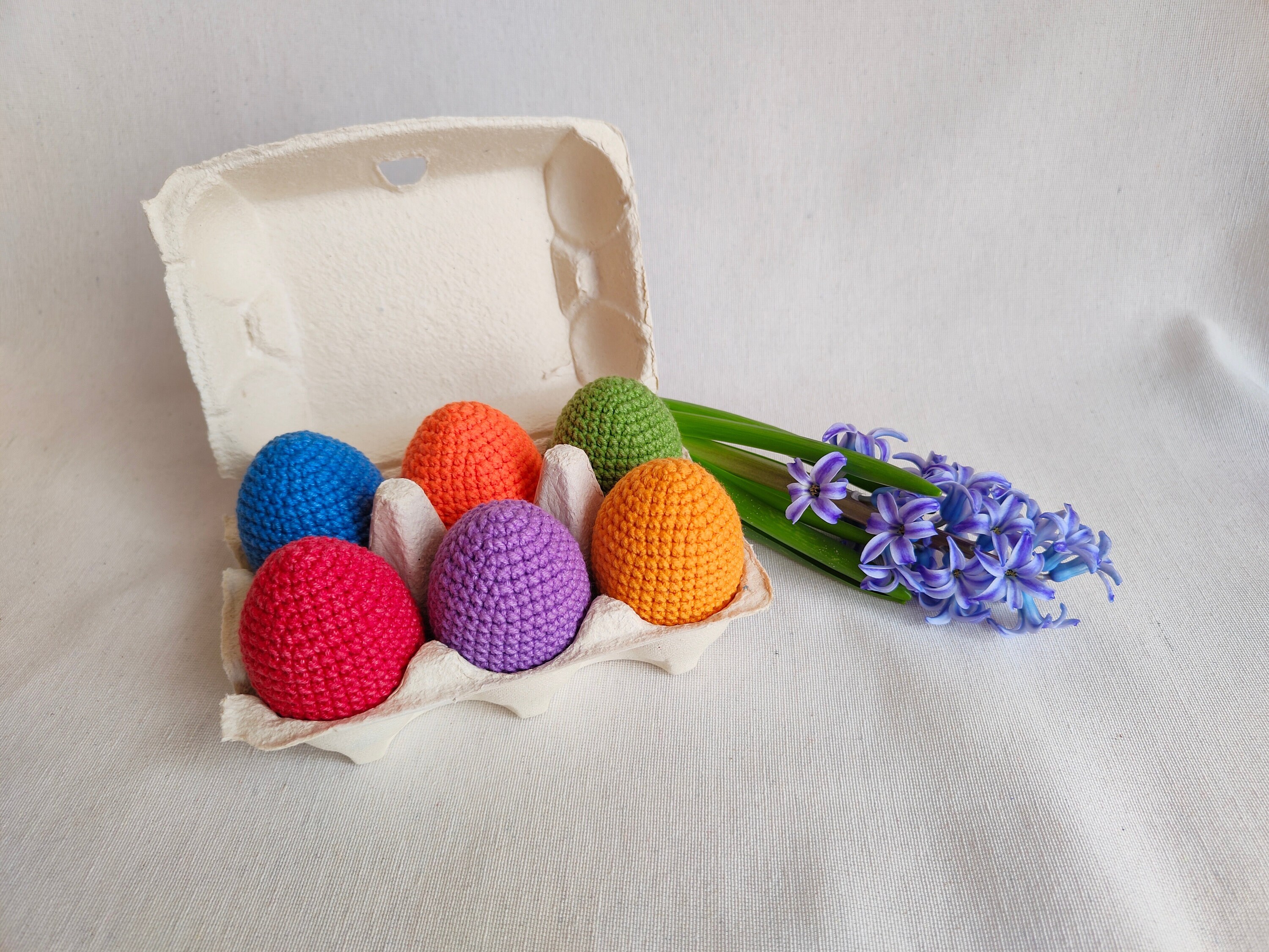 Egg Crochet Pattern Pdf Crochet Eggs Amigurumi Eggs Pattern | Etsy