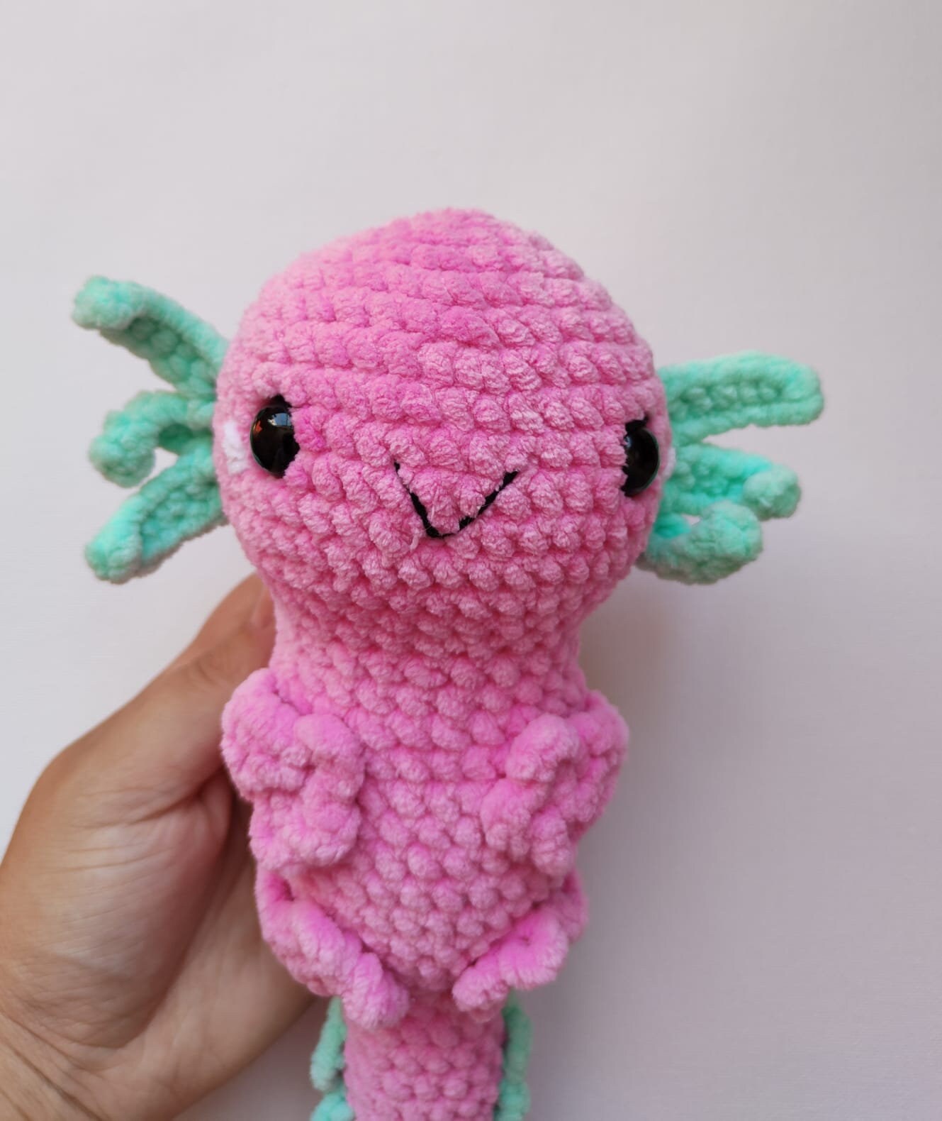 Crochet Axolotl Plush Pattern Axolotl Plushies Baby Axolotl - Etsy