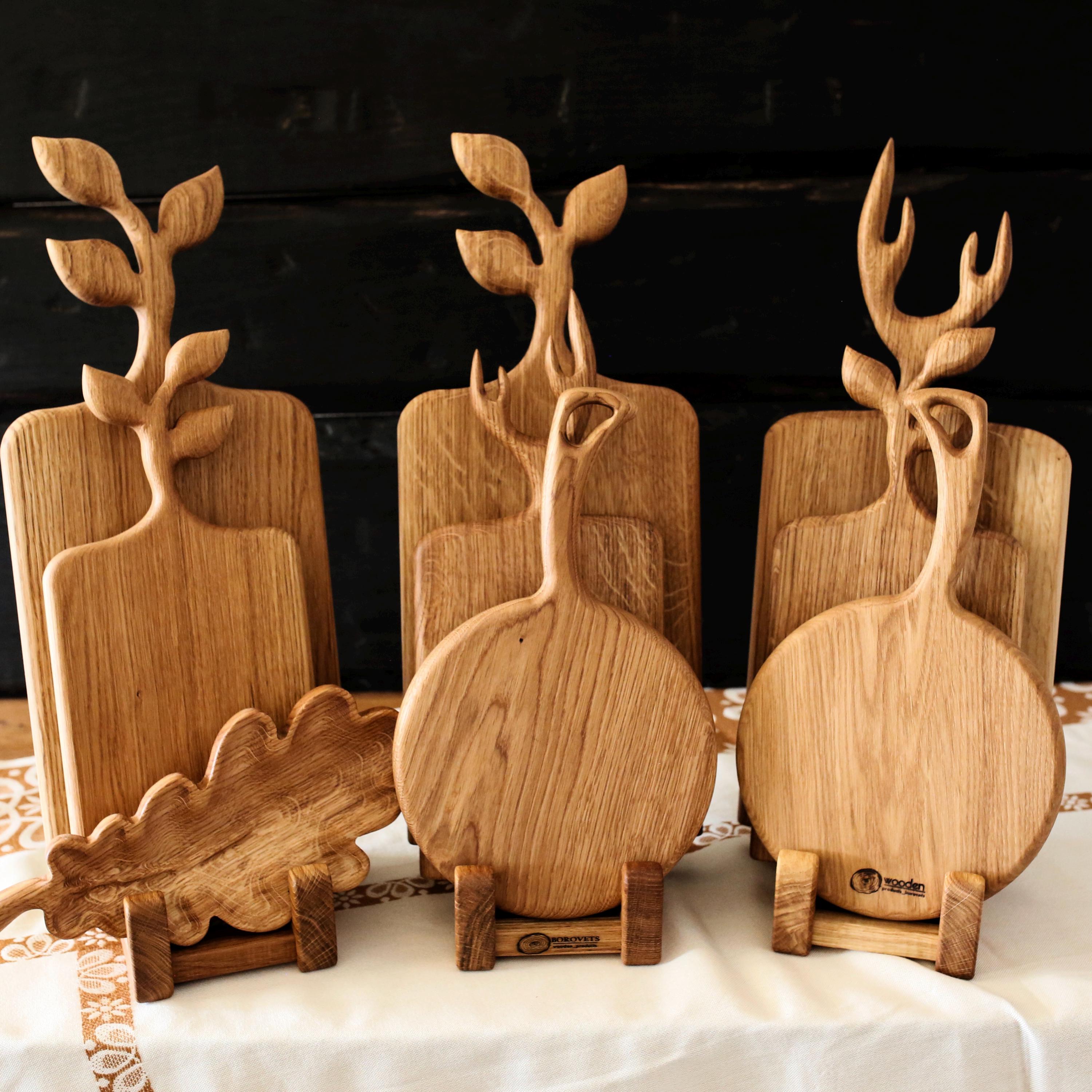 Custom Engraved Wooden Cutting Board Set, Kitchen Boards Set 3 ...