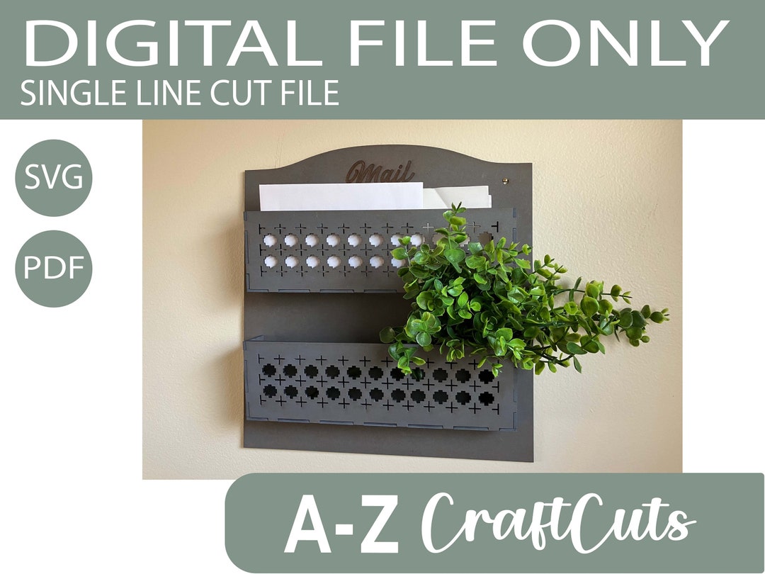 Organizer Laser Cut Files SVG PDF DXF Vector Plans, Laser File, Cnc ...