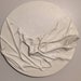Round White Wall Sculpture, Original Minimalist Artwork - Etsy