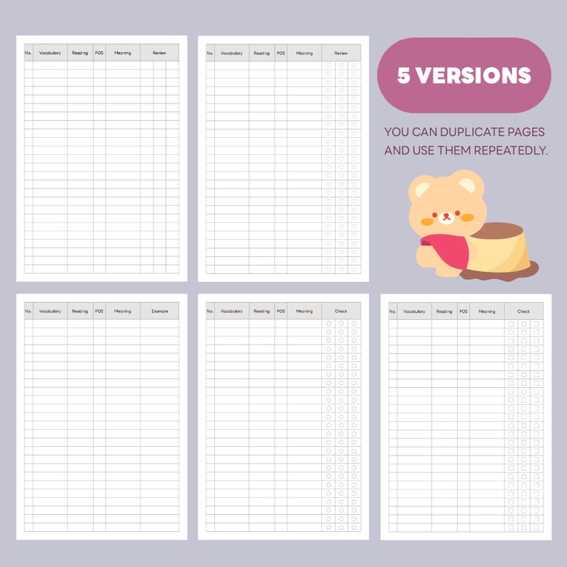 Vocabulary List, Language Planner, Learn Languages, Language Learning ...