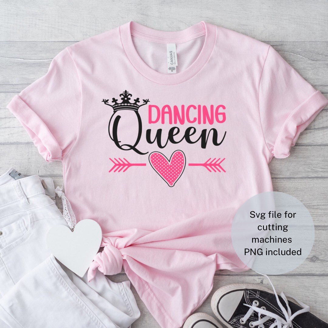 Dancing Queen SVG PNG | Dance Svg | Ballet | Digital Cut File for ...