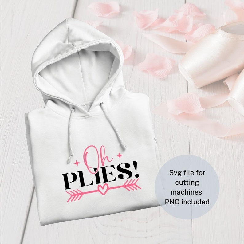 Oh Plies SVG PNG Digital Cut File Ballet Quotes and - Etsy