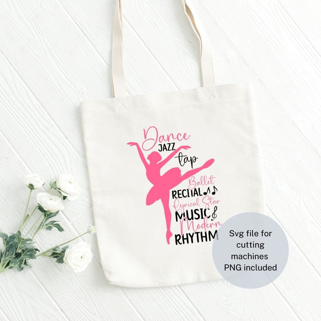 Dance Styles and Sayings SVG PNG | | Digital Cut File | Ballet Quotes ...