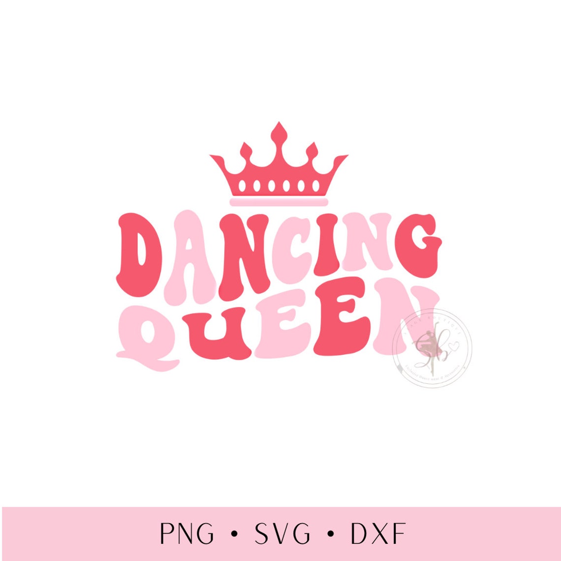 Dancing Queen Trendy Retro SVG | PNG | DXF| Digital Download |dance ...