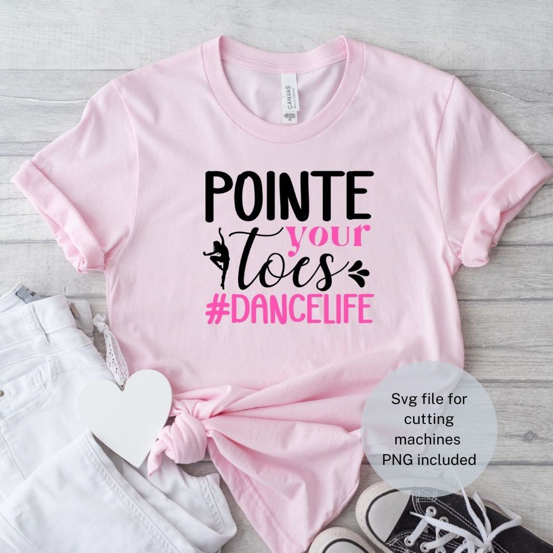 Point Your Toes Svg & Png | Digital Download | Digital Cut File | Dance ...