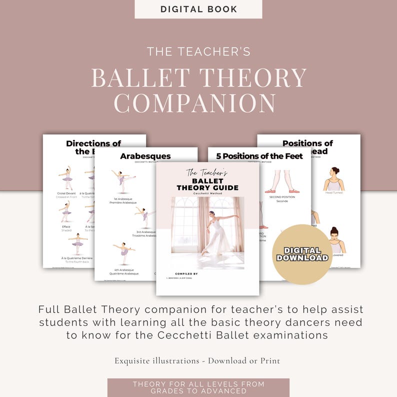 Cecchetti Ballet Theory Companion for Teachers - Etsy