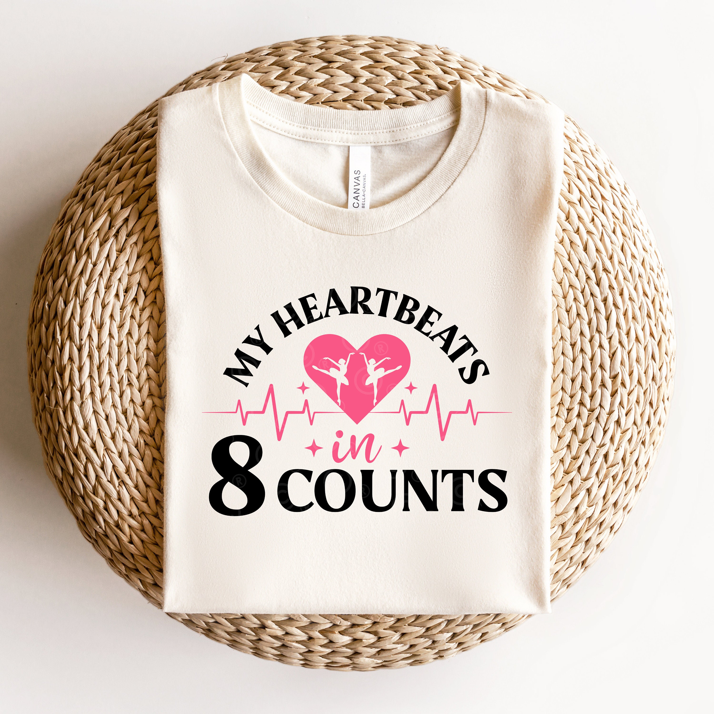 My Heart Beats in 8 Counts. SVG PNG | Dance Svg | Ballet | Digital Cut ...