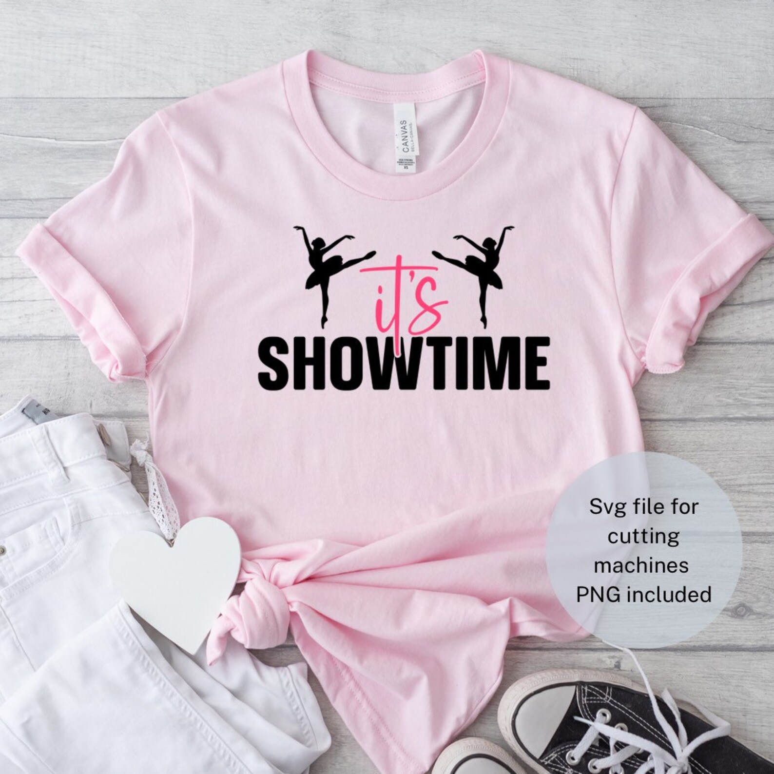 It’s Showtime SVG PNG | Dance Svg | Ballet | Digital Cut File for ...