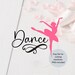 Dance SVG PNG | Ballet | Digital Cut File for Cricut and Sillouette ...