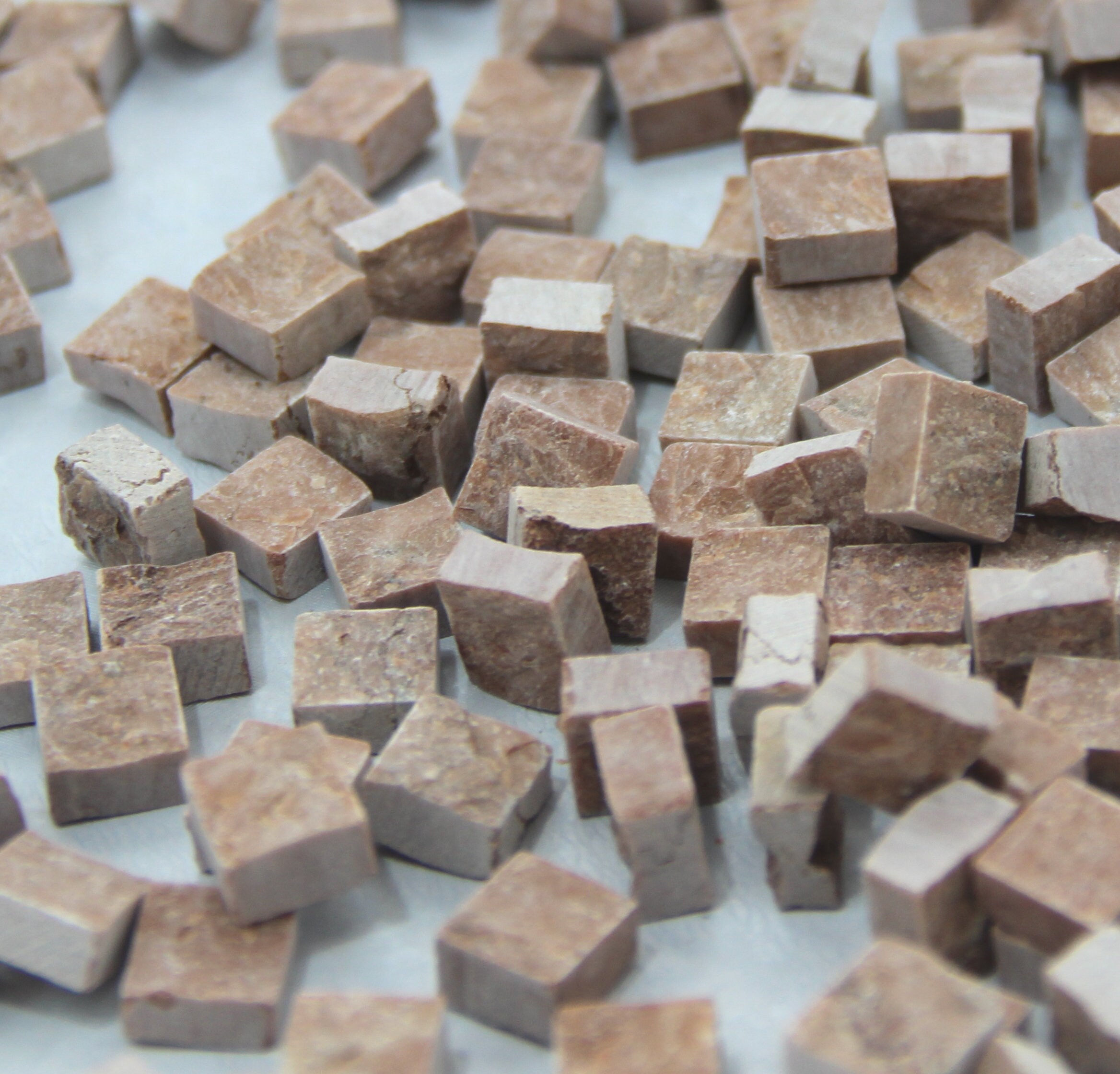 CASSANDRE Lot of 275 Tesserae Marble Tiles, Natural Stone Burst, Supply ...