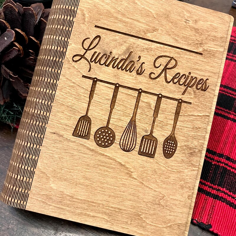 Custom Recipe Book - Etsy
