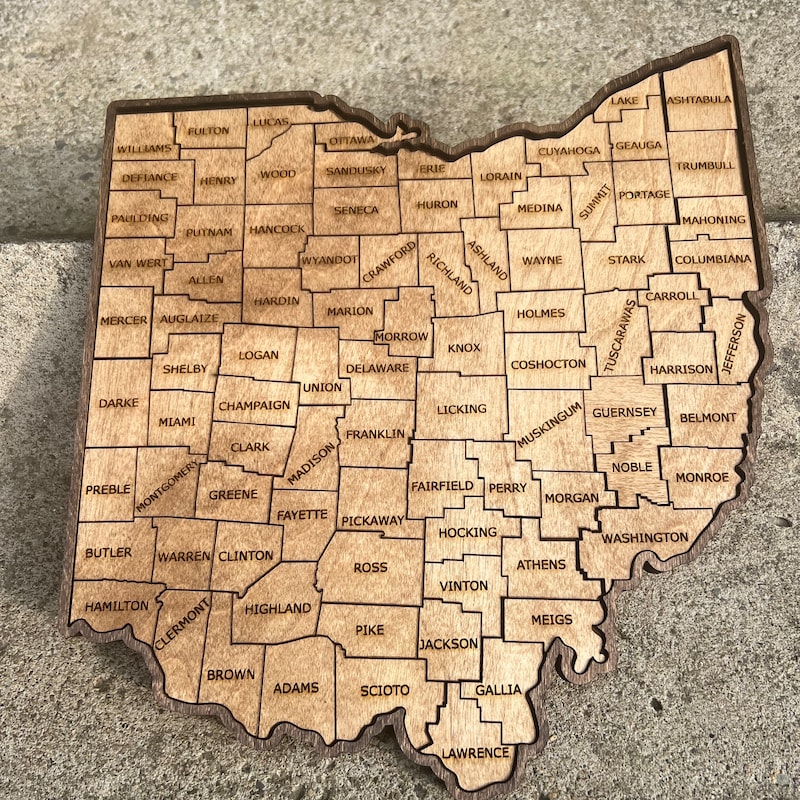 Ohio State Puzzle - Etsy