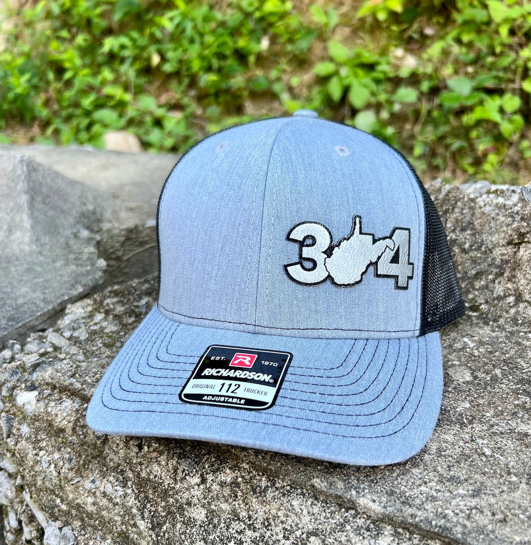 West Virginia Hat || 304 Hat || Mens Hat || Area Code Hat || State Hat ...