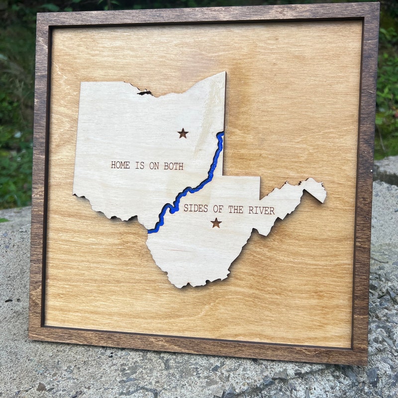 The Rivers Home Sign - Etsy