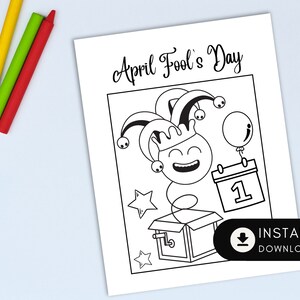 Printable April Fool's Activity Pack for Toddlers: April Fools Day ...
