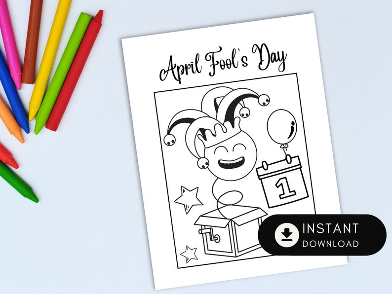 Printable April Fool's Activity Pack for Toddlers: April Fools Day ...