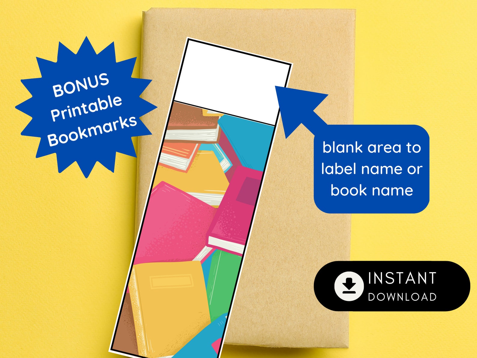 Kids Book Reading Log Tracker Set With Color-in Books Reading Tracker ...