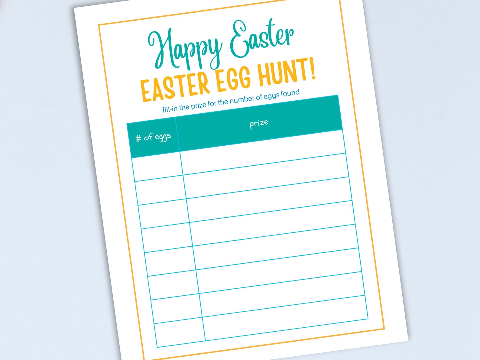 Printable Dino Easter Egg Hunt: Dinosaur Activity for Kids (PDF ...