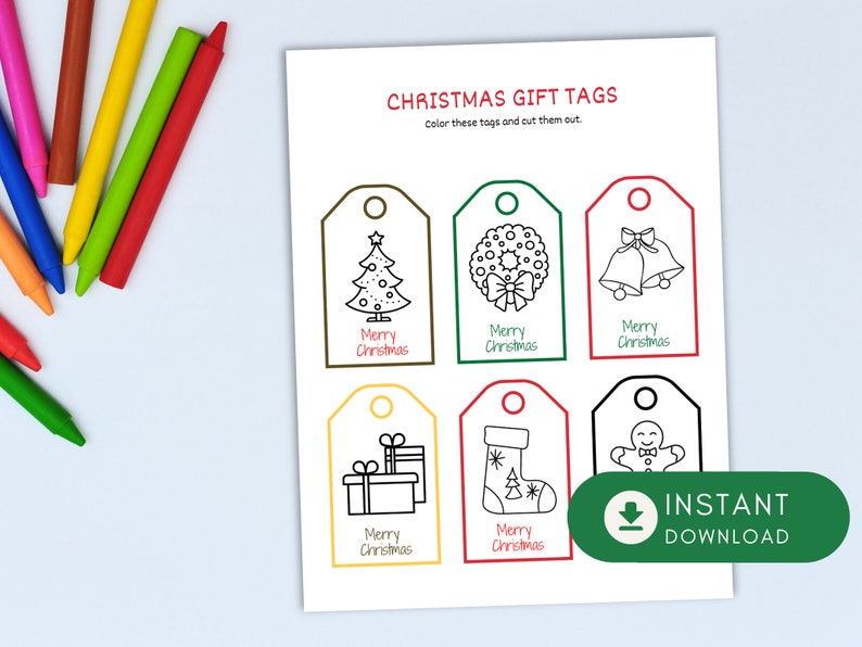 Printable Kids Christmas Activity Pack: Dear Santa Letter, Santa ...