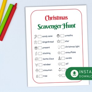 Printable Kids Christmas Activity Pack: Dear Santa Letter, Santa ...