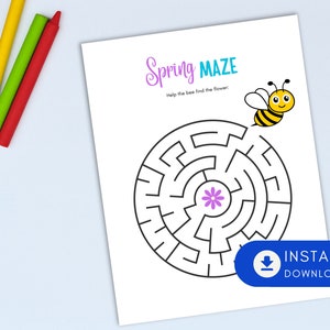 Printable Spring Activity Pack for Toddlers: Calendar, Spring Activity ...