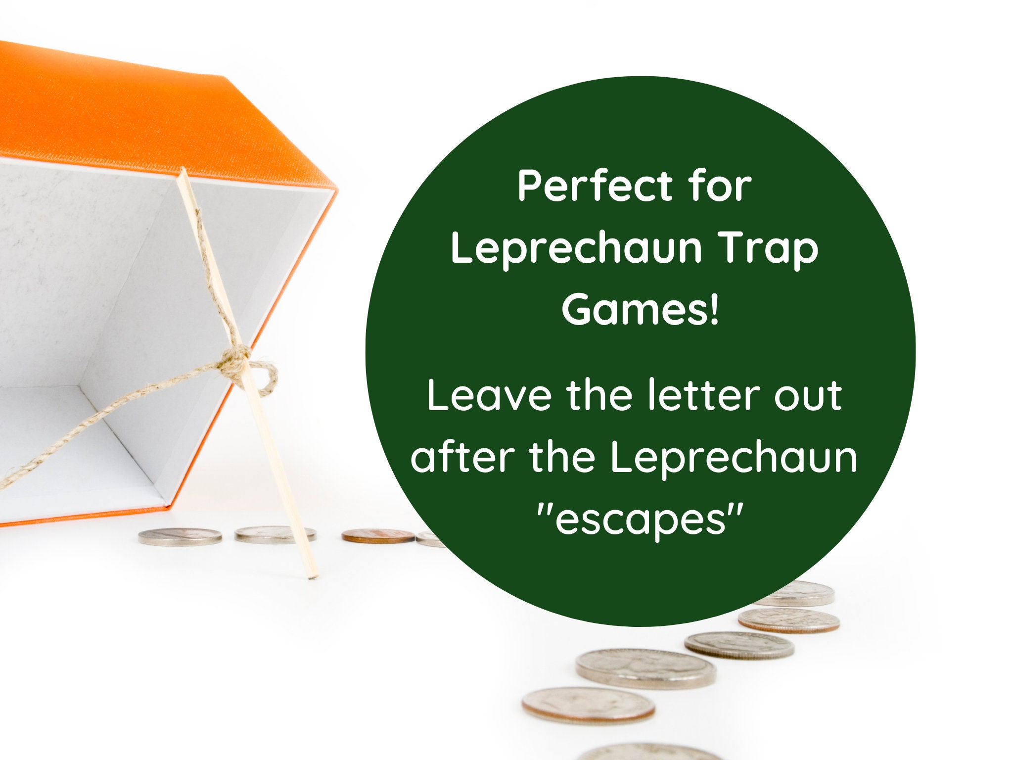 Printable Leprechaun Trap Letter to Kids, Leprechaun Trap Letter, St ...