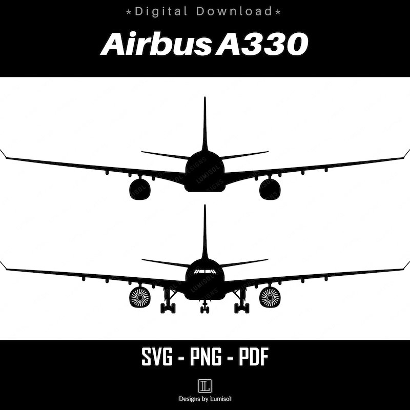 Airbus Paper Craft - Etsy
