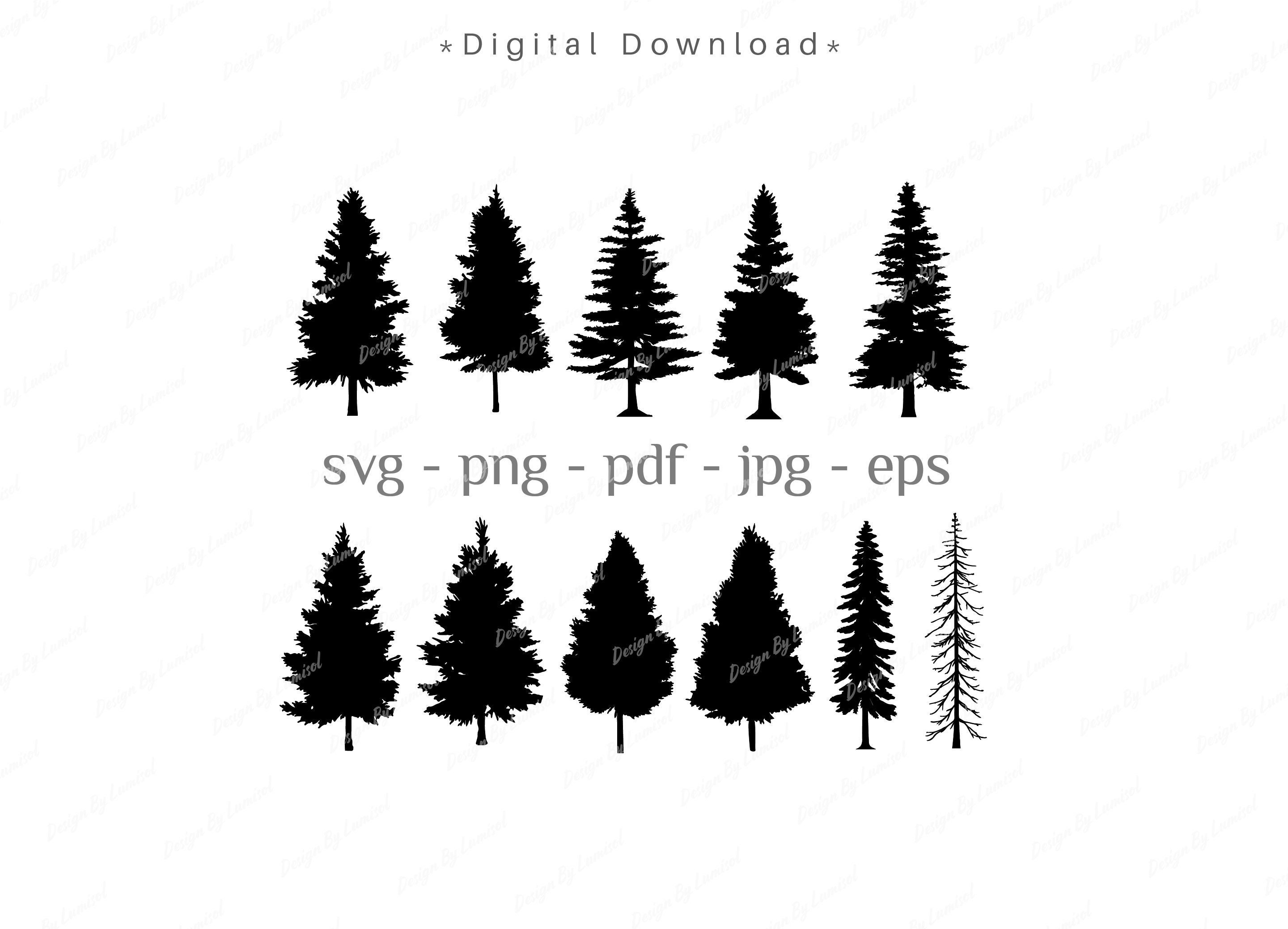 Simple Pine Tree Vector