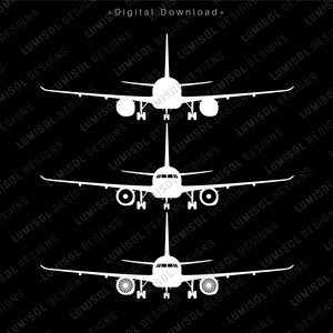 Airbus A320 Neo SVG: Airplane Clipart Vector Files (digital Download ...