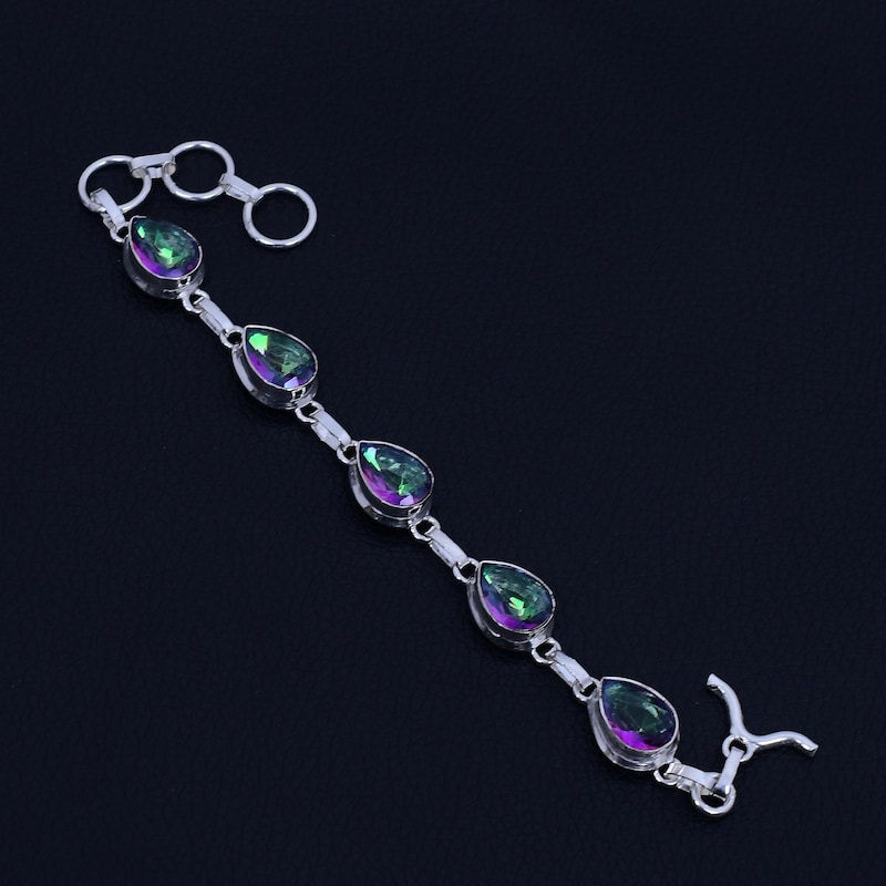 Mystic Topaz Bracelets - Etsy