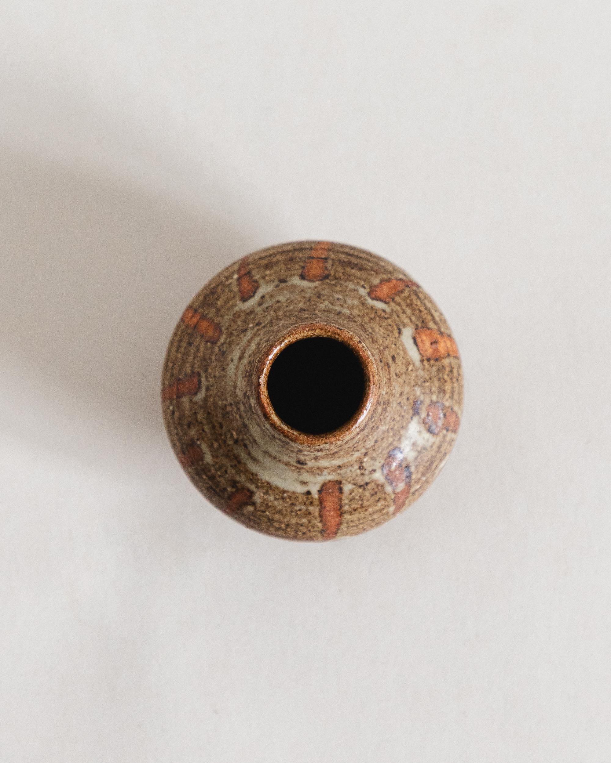 Mousehole Pottery Vintage Studio Pottery Vase 1970s Greta Perry Cornish ...