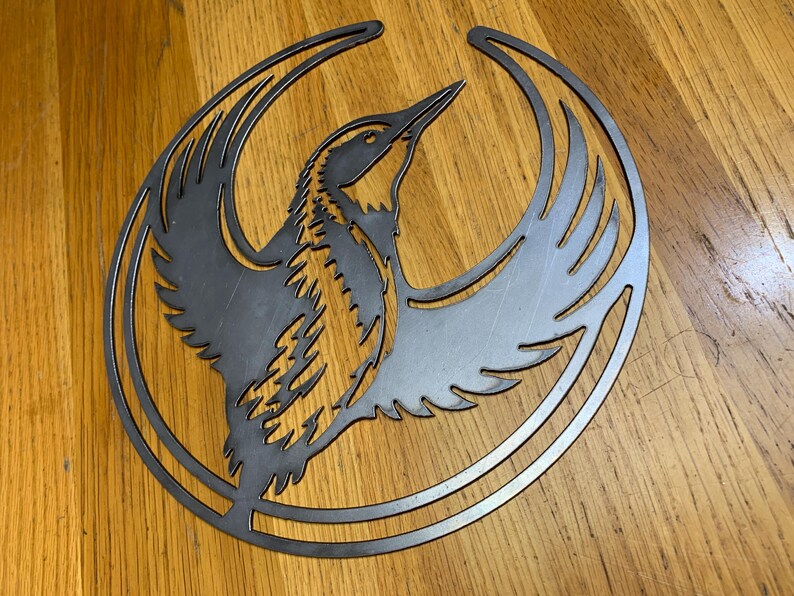 Steel Rebel Meadowlark Metal Sign, Western Resistance Plasma Cut Steel ...