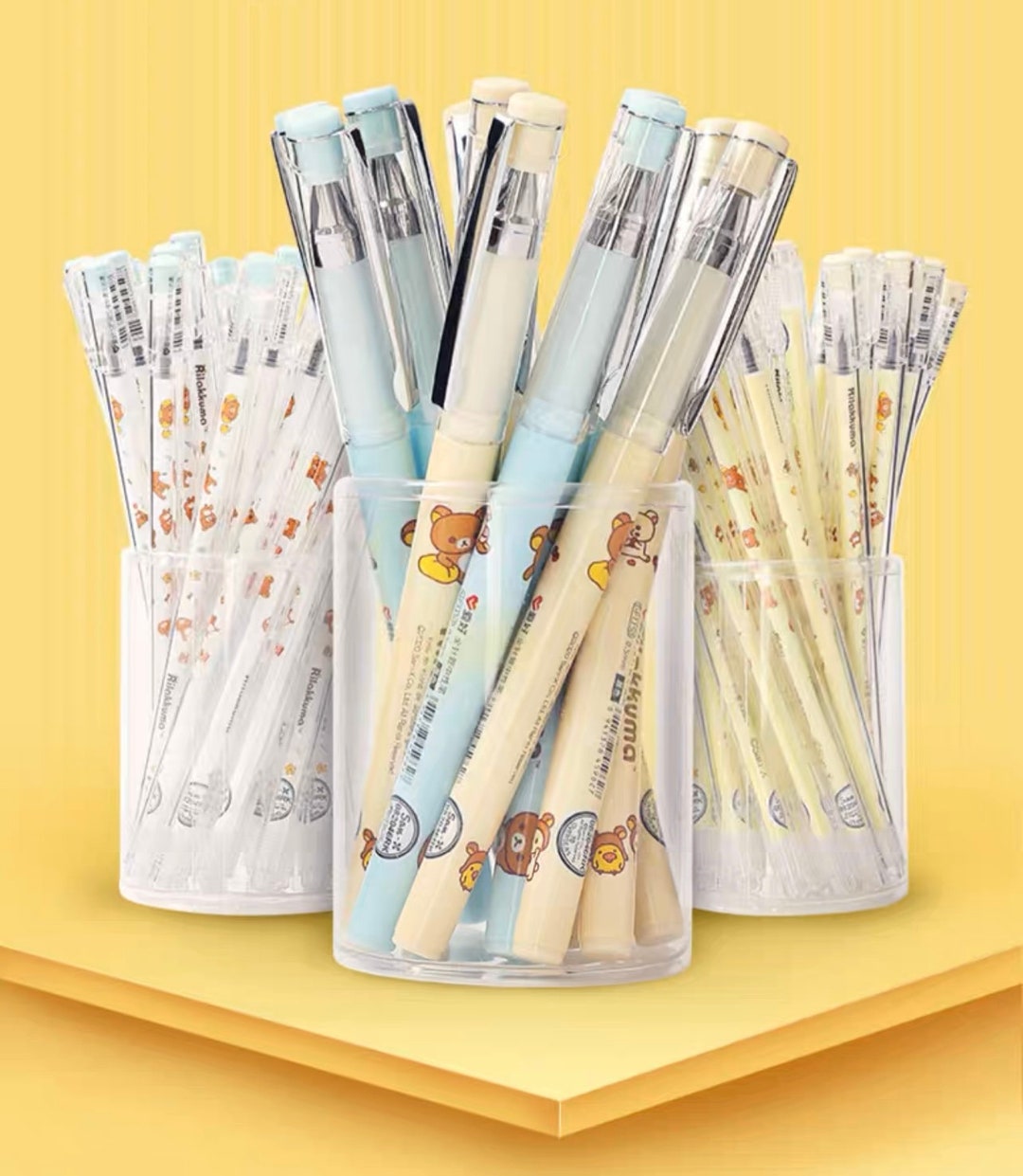 Kawaii Black Gel Pen 1 Free Refill. Cute Anime. Stationery - Etsy