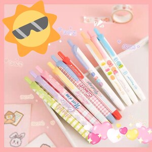 Retractable Highlighters. Box Set of 6 Colours. Macaron Colours ...