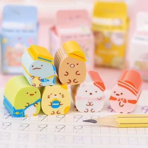 Rubber/eraser. 6 Styles. Sumikko Gurashi Cute Japanese Anime ...