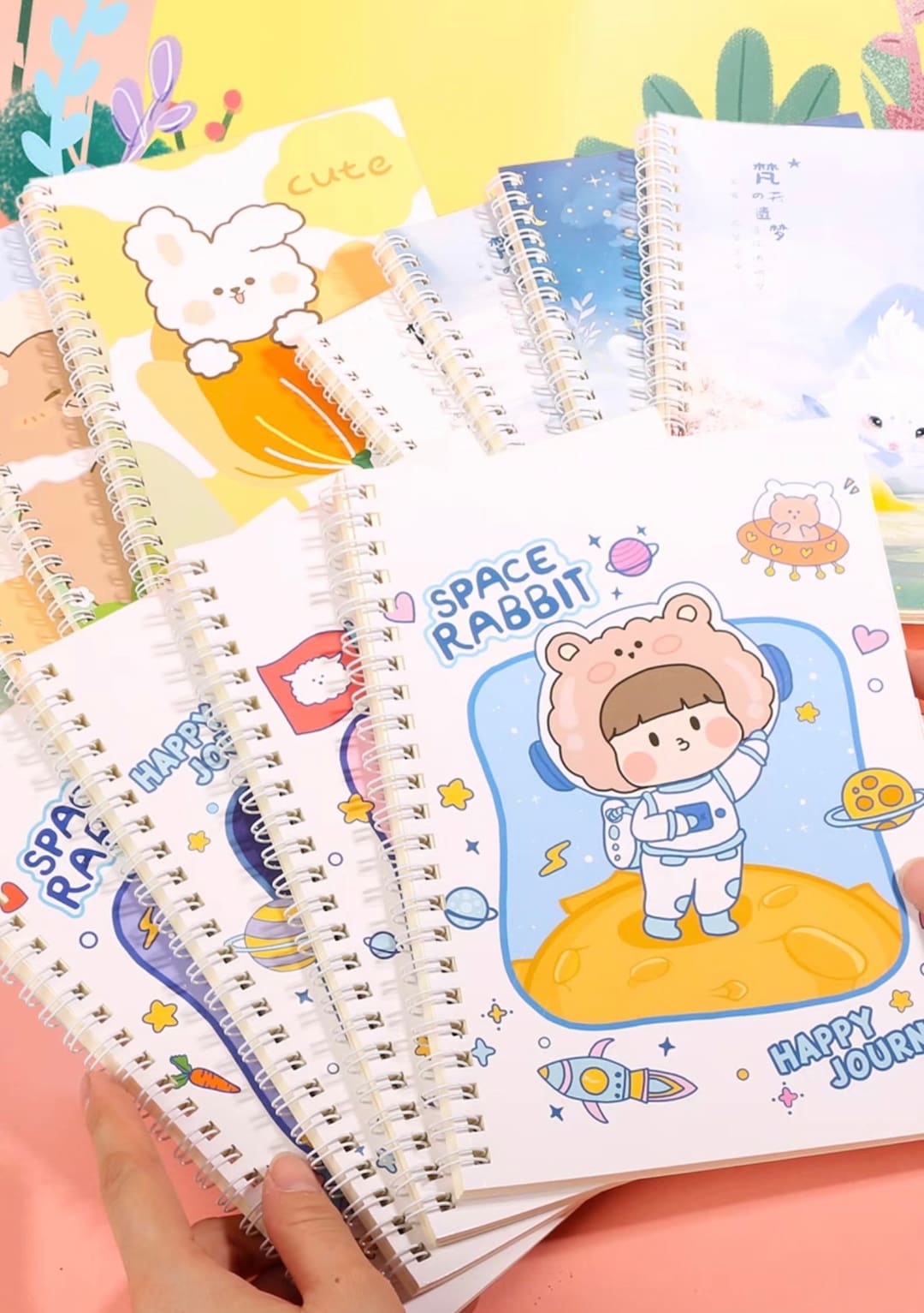 Notebooks/journals. Cute Cartoon Characters. 8 Styles. Stationery Gifts ...