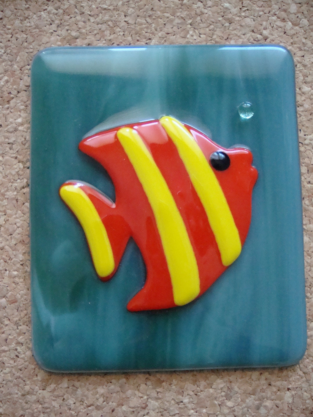 Tropical Fish Made of Fused Art Glass - Etsy