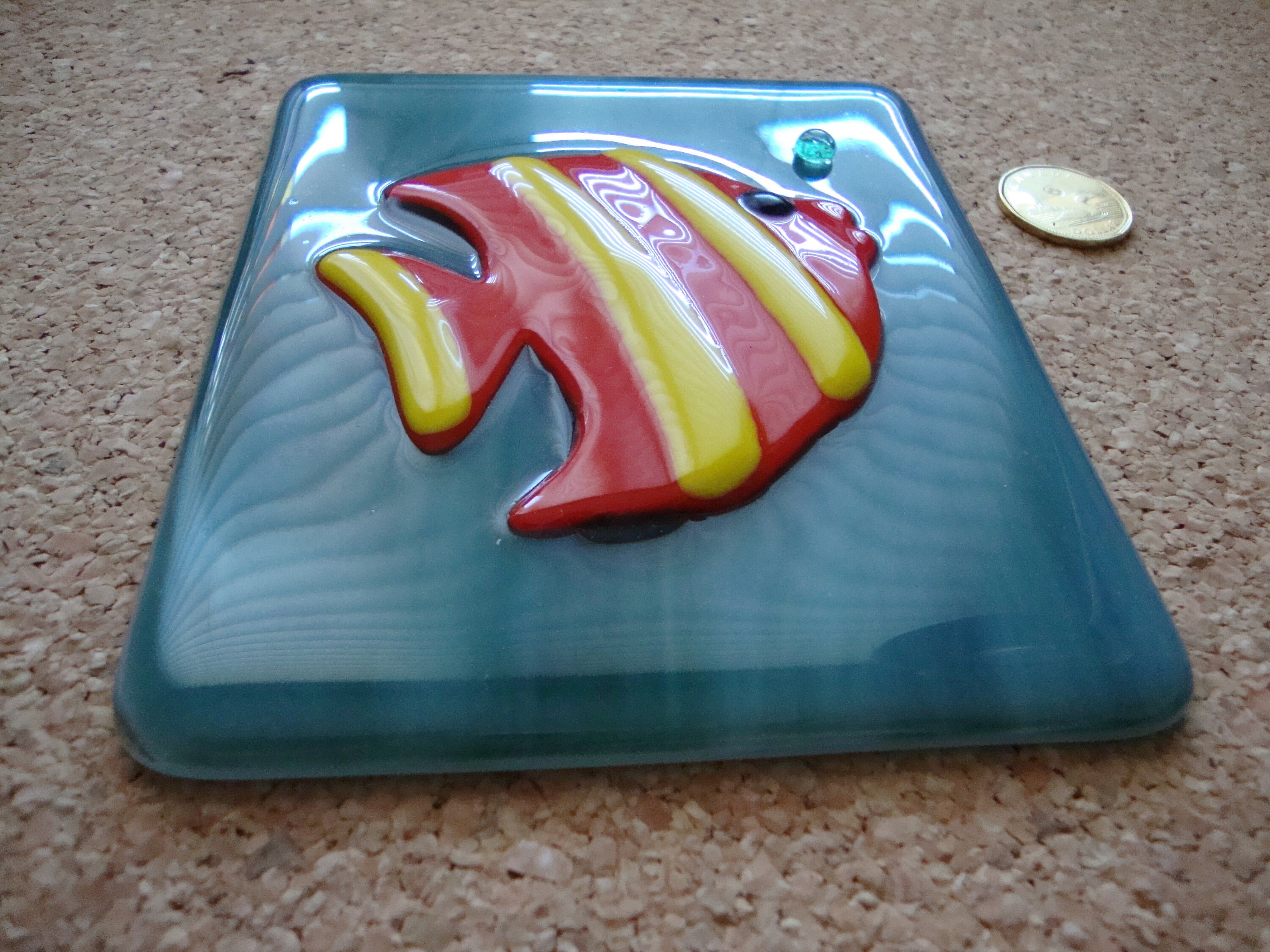 Tropical Fish Made of Fused Art Glass - Etsy
