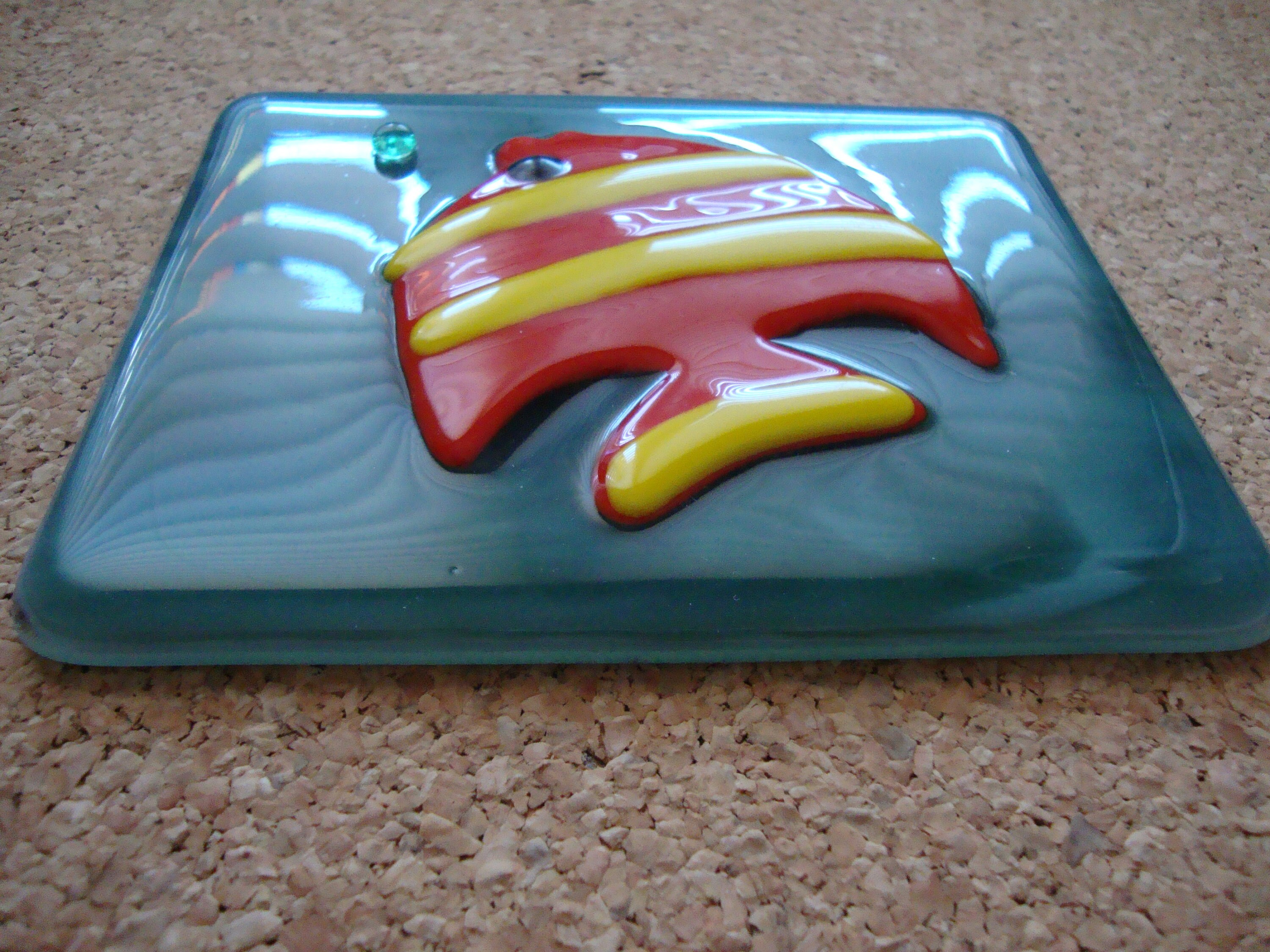 Tropical Fish Made of Fused Art Glass - Etsy