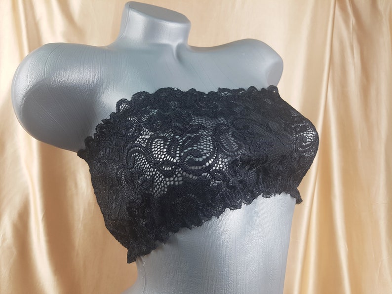 Black and Red Lace Bra, Sexy Bra, Mature Lingerie, See Through Lingerie ...