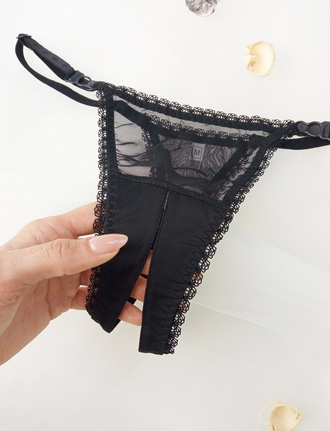 Open Crotch Thong, Erotic Red Panties, Bottomless Lingerie, Polka Dot Panties, Lace Lingerie ...