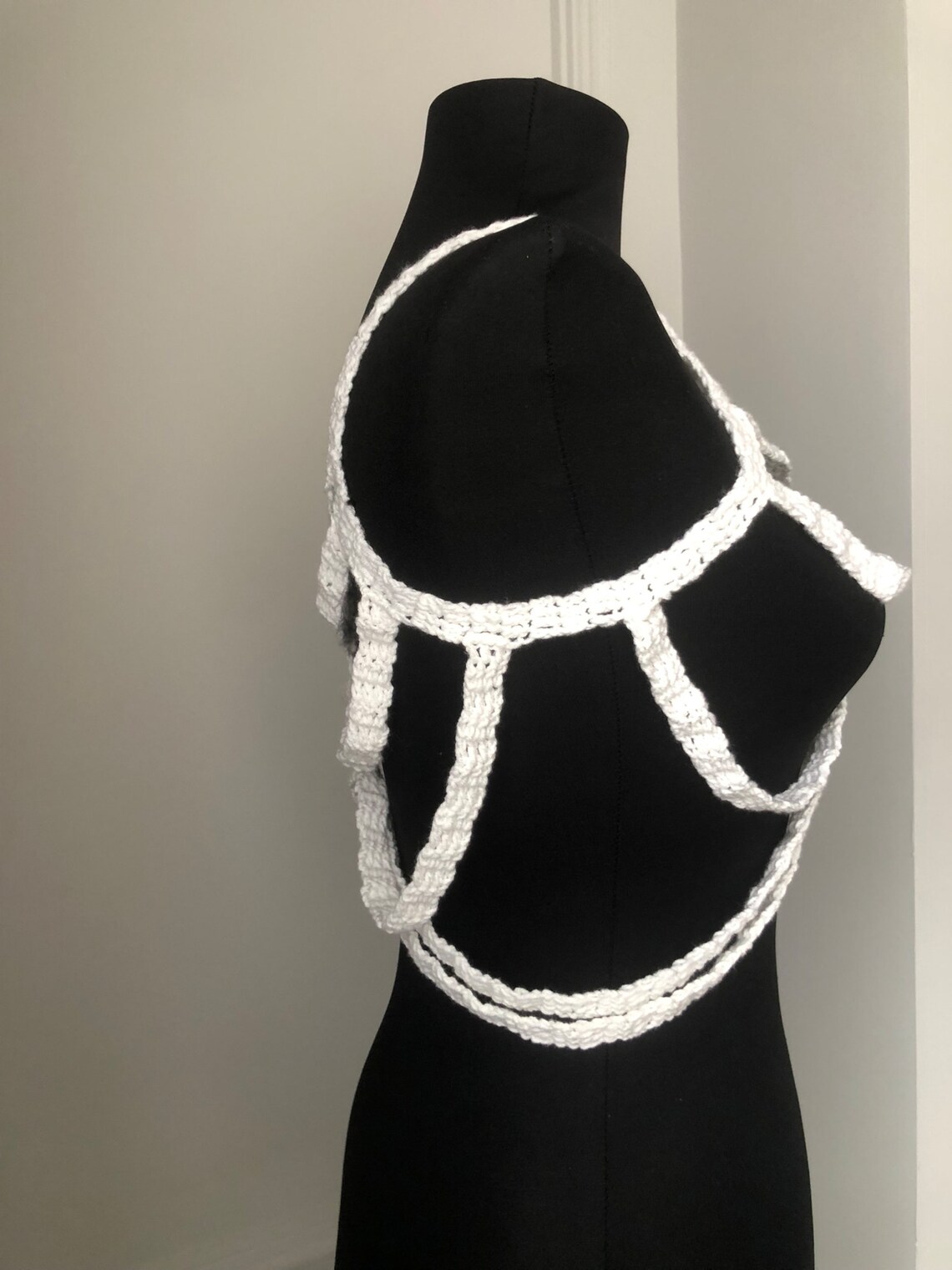 Crochet Skeleton Top Ginger Top Crochet Skull Top Grunge - Etsy