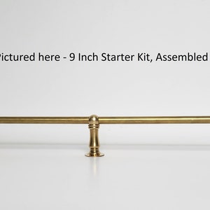 Brass Shelf Rail tipping Rail/gallery Rail - Etsy
