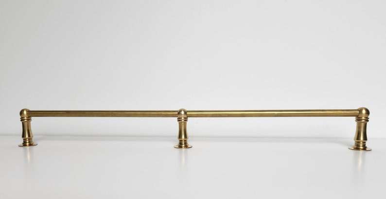 Brass Shelf Rail tipping Rail/gallery Rail - Etsy